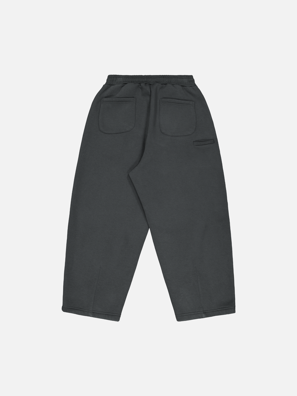 COZY STRAIGHT LEG SWEATS - GRANITE