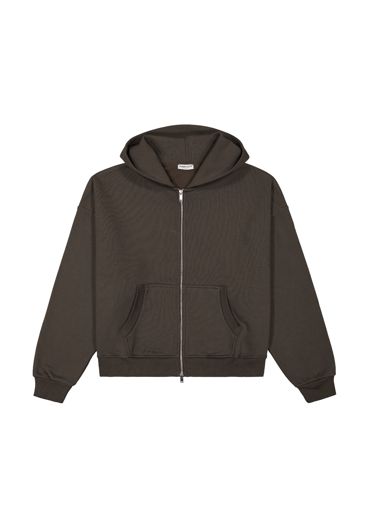 COZY ZIP UP - COFFEE